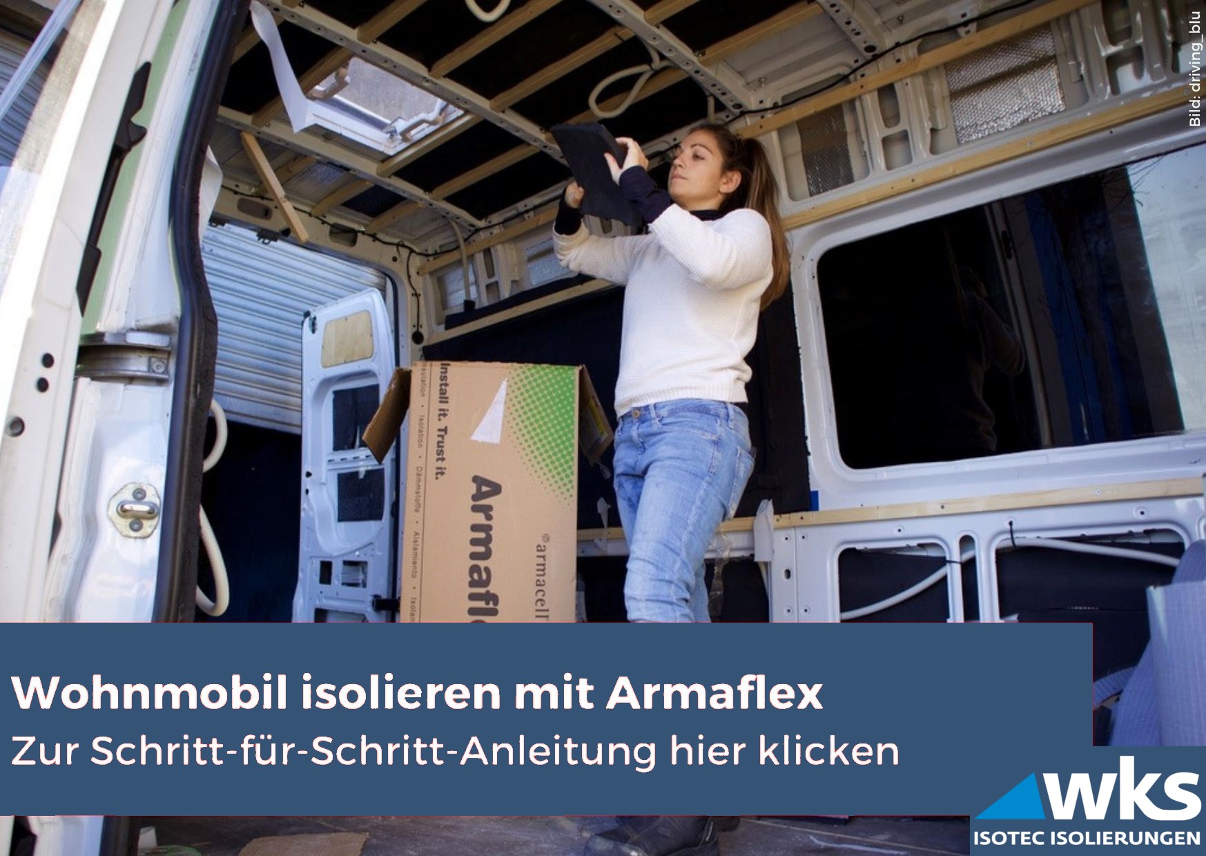 Isolation d'un camping-car avec Armaflex | Conversion de camping-car